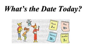 Come si dicono le date in cinese? - Cinese nativo